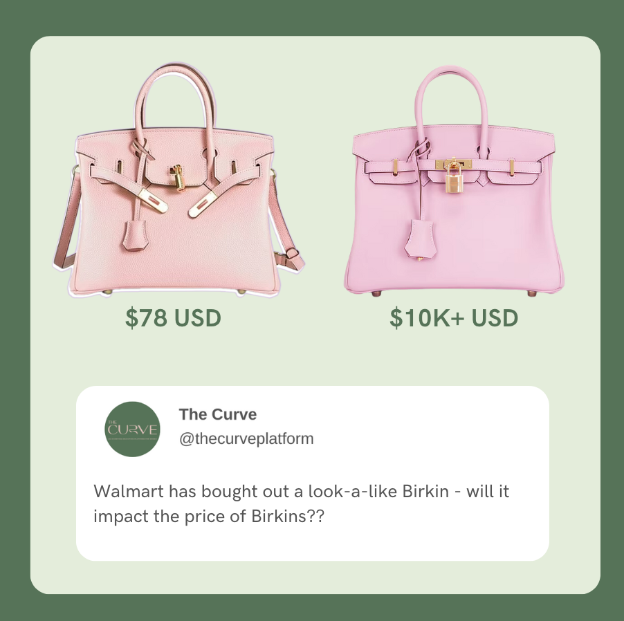 Walmart has bought out a look-a-like Birkin - what does this mean for ...